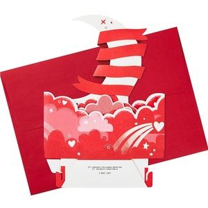 Hallmark | Party Supplies | 5 For 5 Valentines Day Pop Up Card With ...
